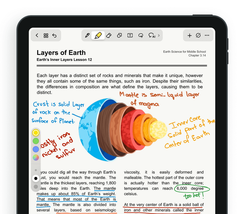 Noteshelf | Note-taking app | AI-powered handwriting