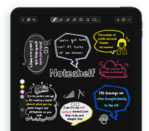 Noteshelf | Note-taking app | AI-powered handwriting