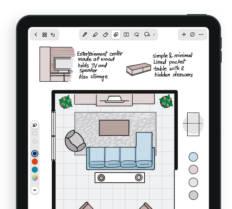 Noteshelf | Note-taking app | AI-powered handwriting